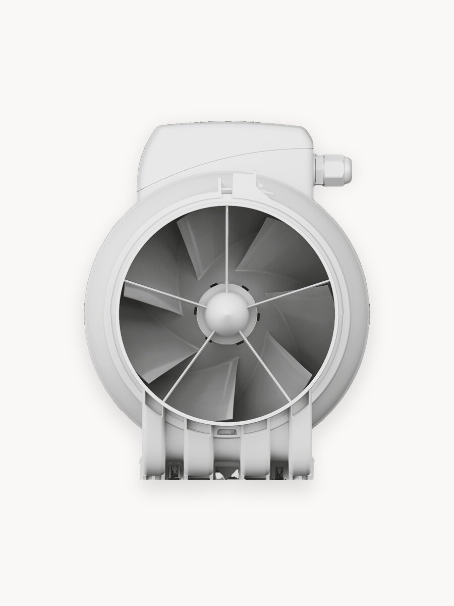 Вентилятор 150 мм приточно-вытяжной TT 150, осевой, 2 скорости, малошумный, вытяжка в гараж, подвал, на склад, VEO