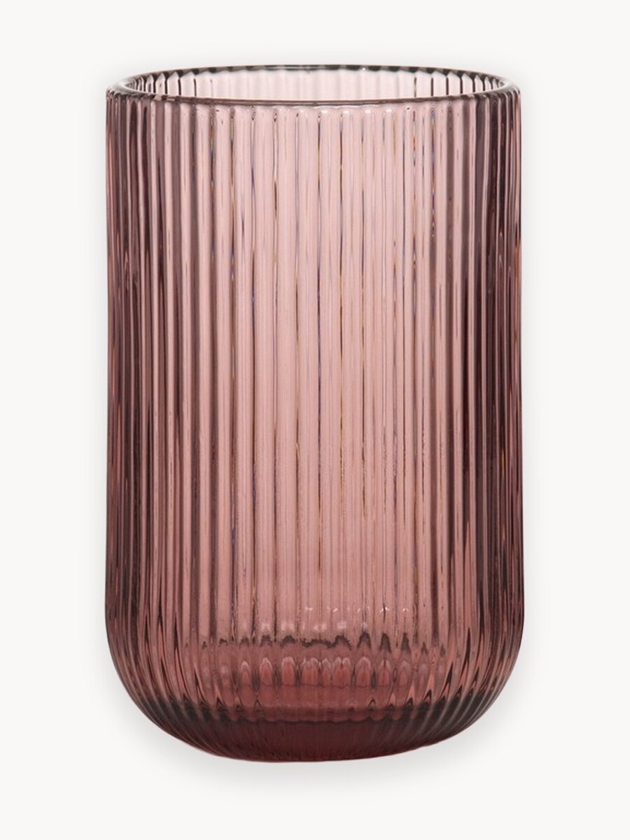 Стакан Magistro Грани, 400мл, 8х13 см, круглое дно, сиреневый