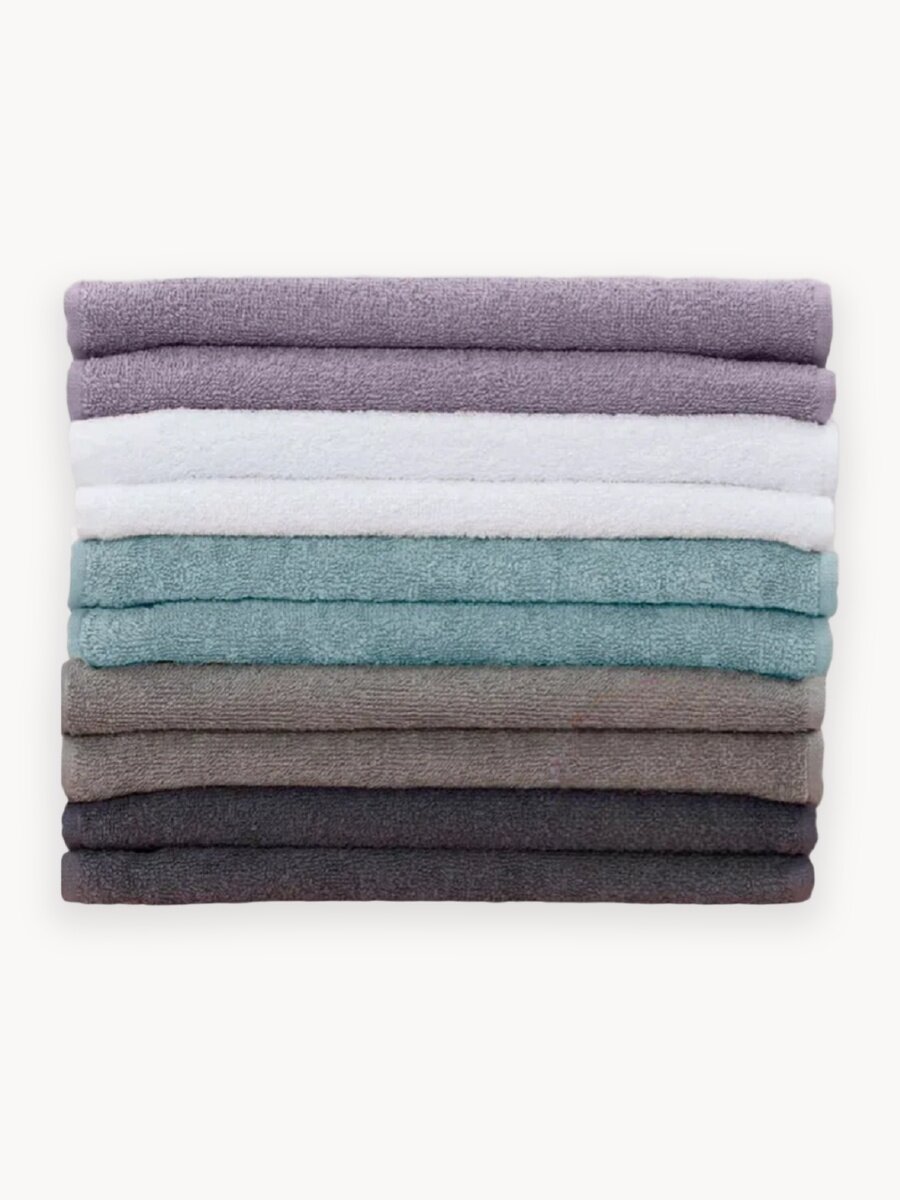 Махровые кухонные полотенца Odella, 30×30 см, хлопок 100%, набор 10шт