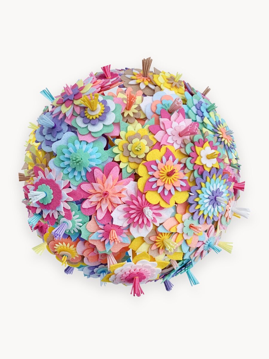 Набор для создания цветов и букетов. Набор для творчества. Цветы Нежные