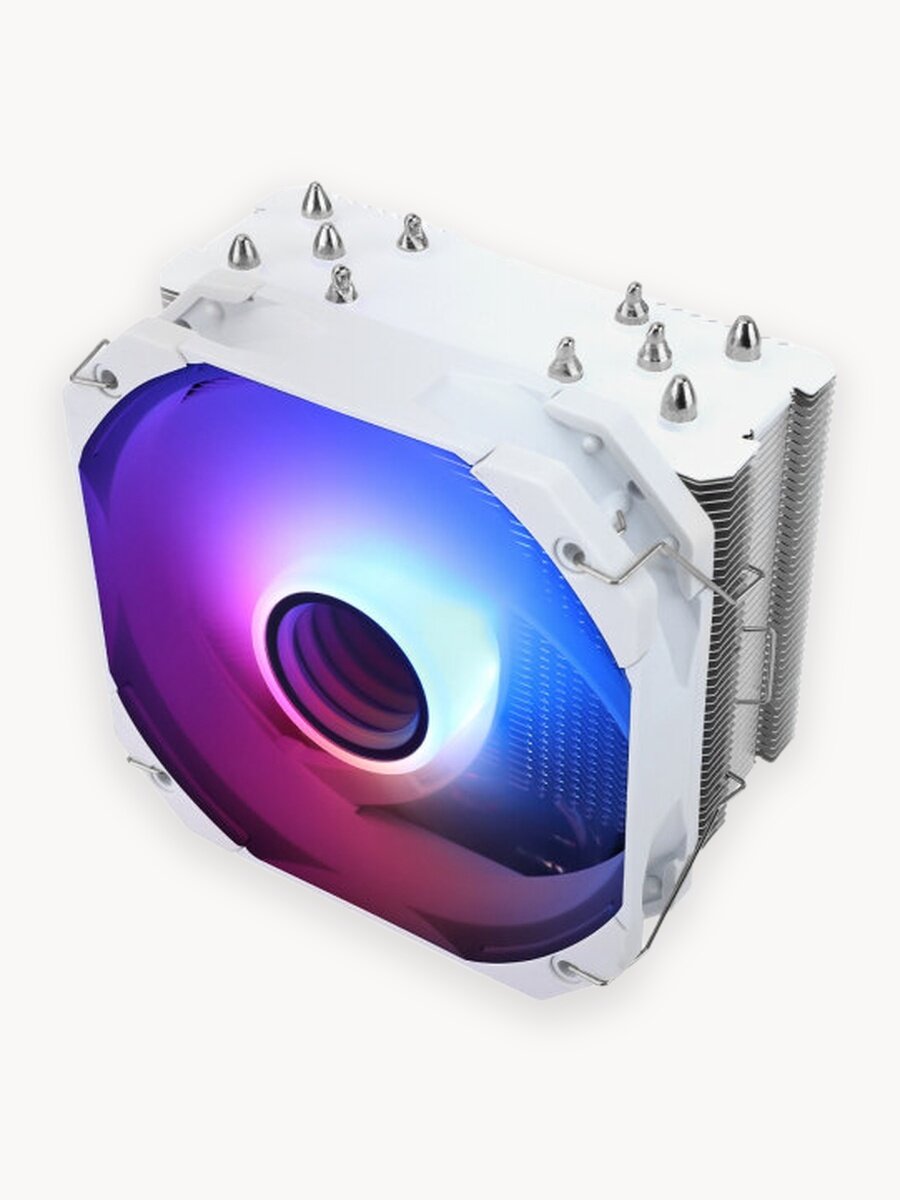 Кулер для процессора Thermalright Assassin King 120 MINI White ARGB V3 (TRAK120MV3AW)