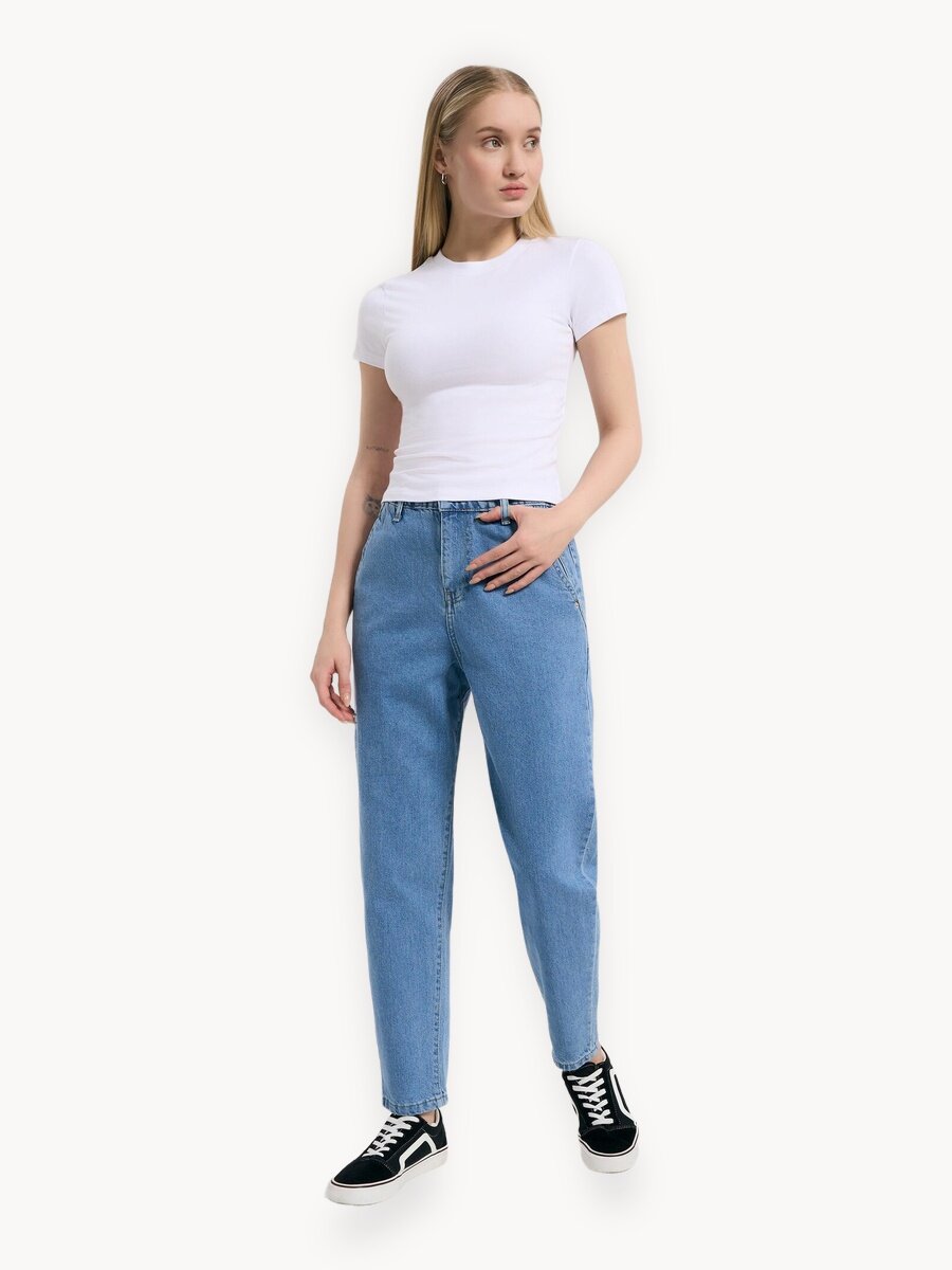 Джинсы багги 