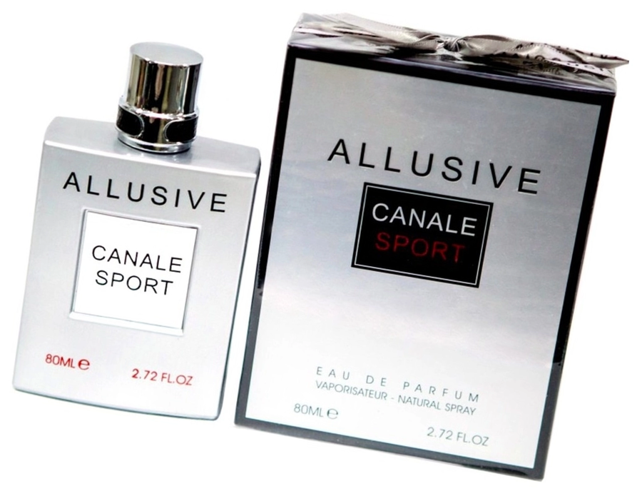 Парфюмерная вода Фрагранс Ворлд Алюзив Канал Спорт мужская 80 мл - Fragrance World Allusive Canale Sport