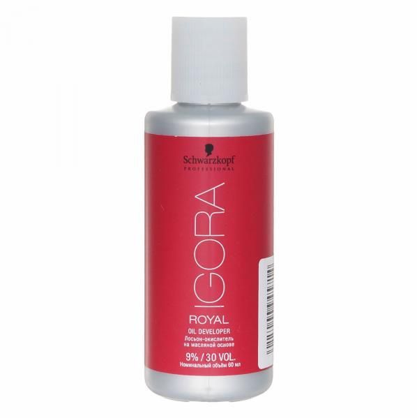Schwarzkopf Professional Igora Royal Oxigent Лосьон-окислитель на масляной основе 9%, 60мл