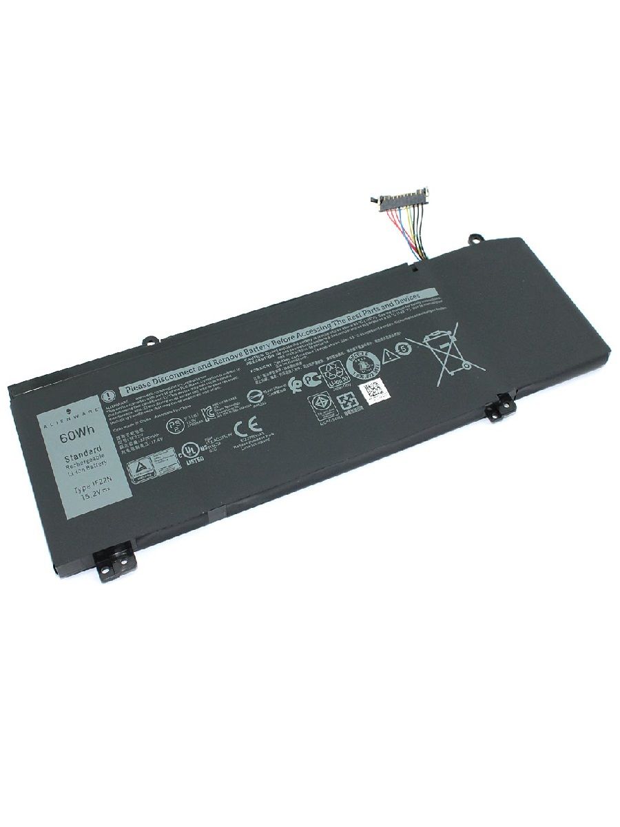 Аккумулятор 1F22N для Dell G5 5590, G7 7790, Alienware M15, M17 (60Wh, 15.2V)