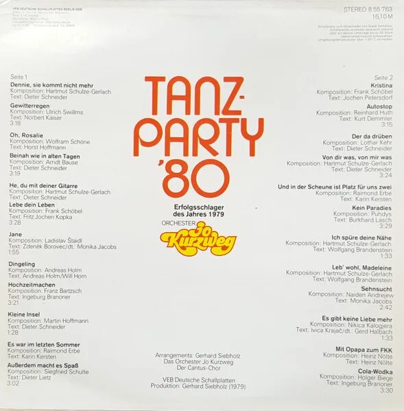 Tanzparty '80 — фото 1