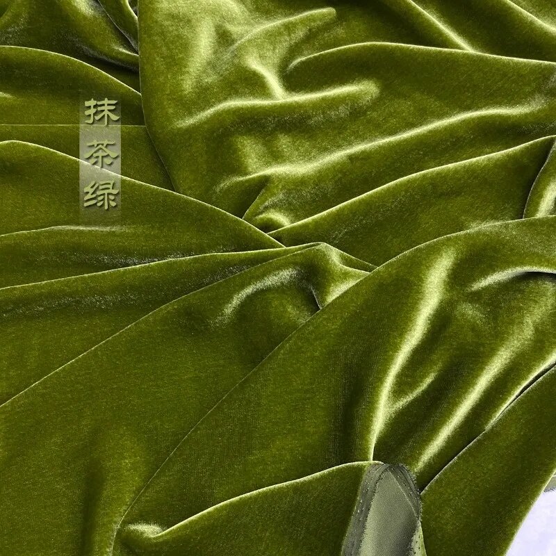 Фиолетовый бархат 140 см, шелковый бархат 13, 250cm(2.75yard)