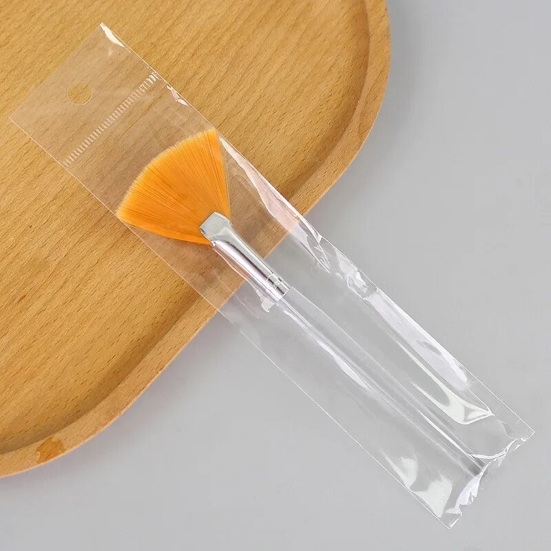 HSHBO 5 шт. веерные кисти для пилинга Yellow (5PCS)