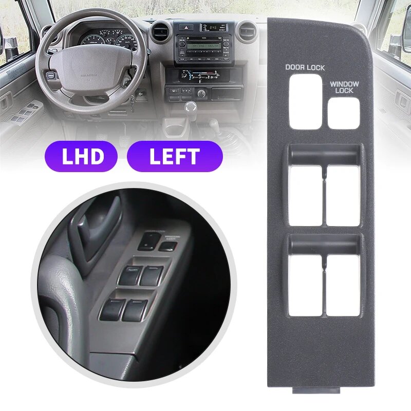 Накладка стеклоподъемника Toyota Land Cruiser Fj80 1991-1997 Left Hand Driver