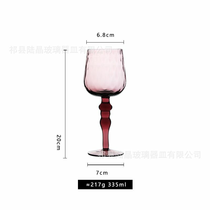 Ретро-бокал для красного вина, бокал для синего вина