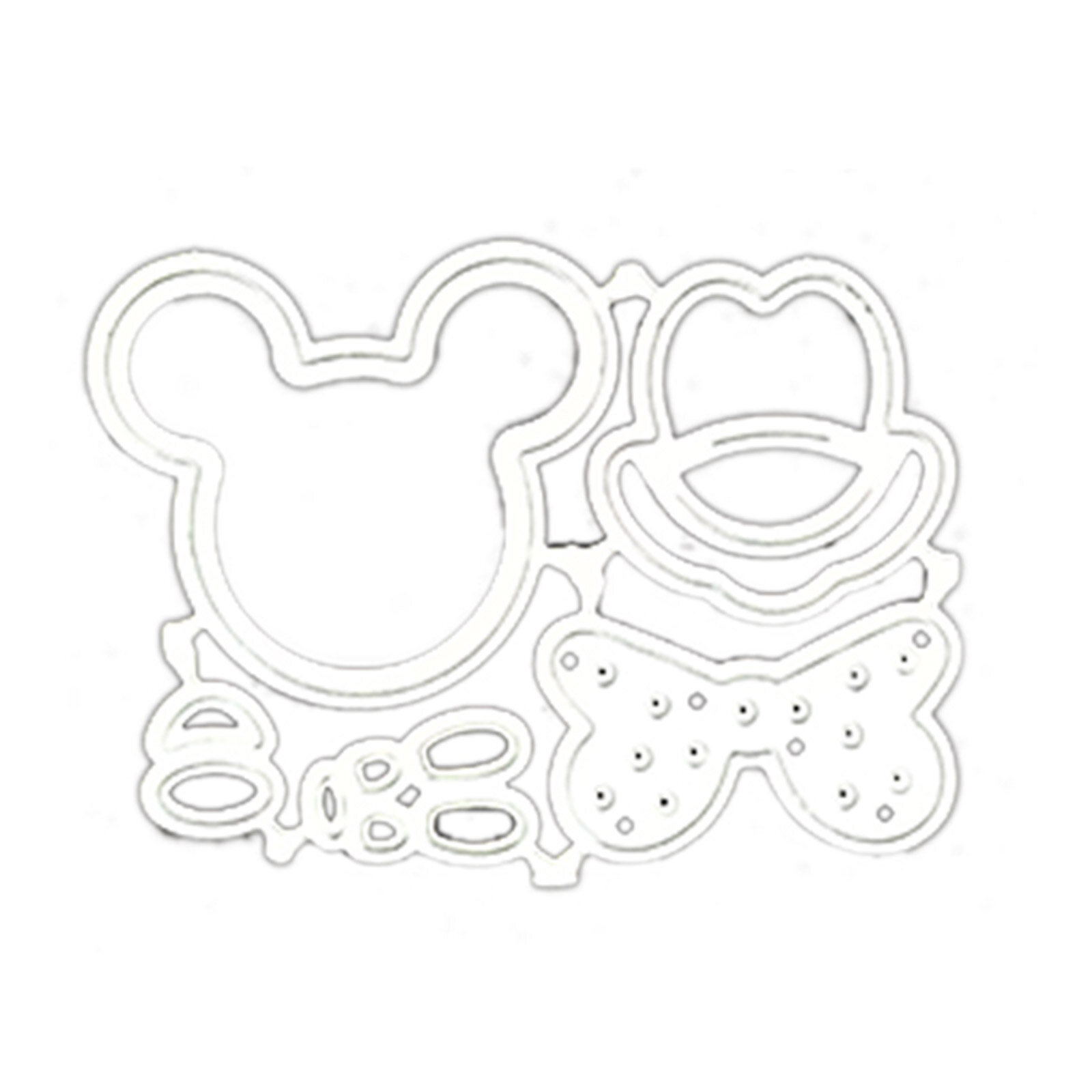 Мультяшная Резка Штампованным Шаблоном для Фотоальбома DIY Для Скрапбукинга