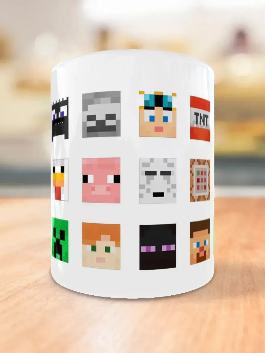 Брелок №2 и Кружка Minecraft — фото 1