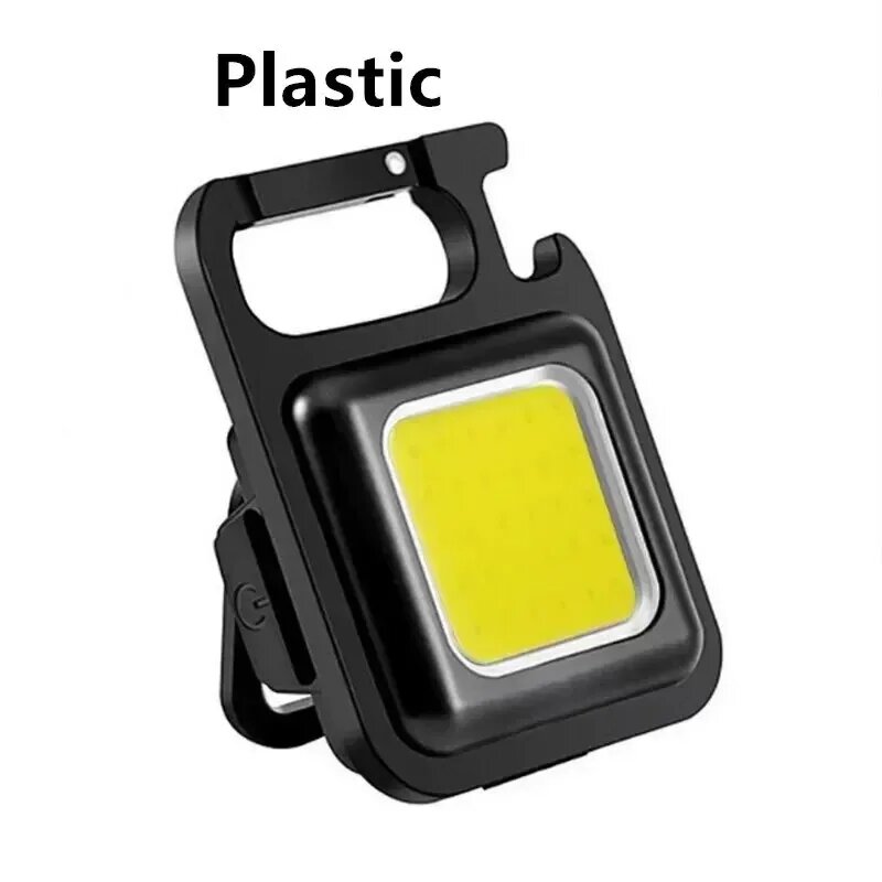Фонарик LED COB пластиковый, цвет J031