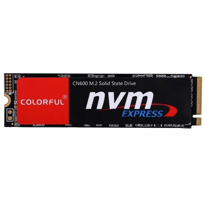 SSD M.2 PCI-E 512Gb накопитель Colorful CN600 DDR (160 TBW) CN600 512GB DDR