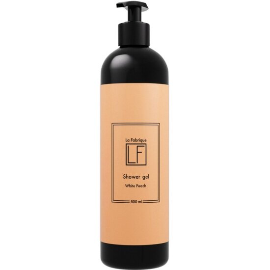 Гель для душа LA Fabrique Белый персик, 500 мл