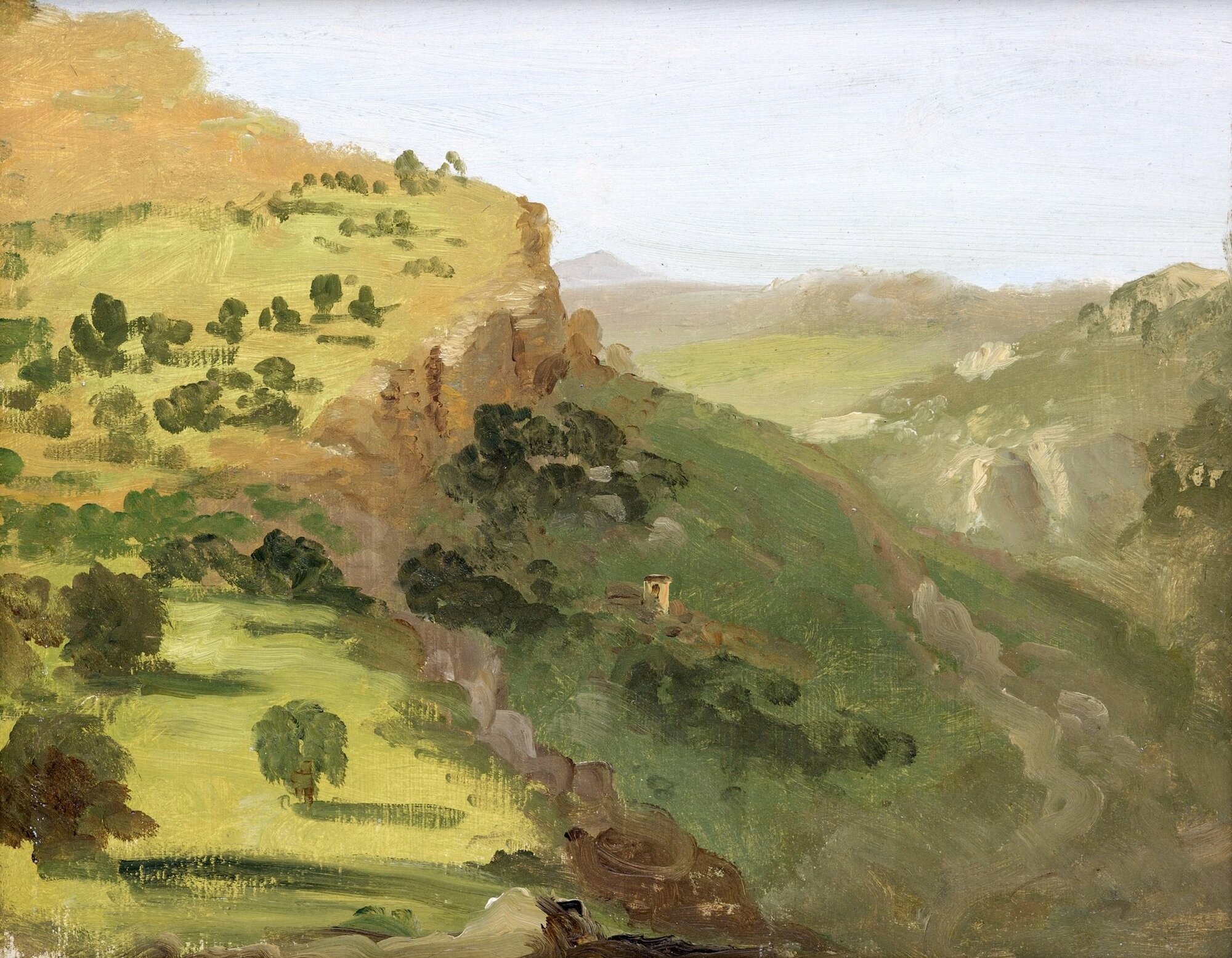 Картина Коула Томаса Итальянский пейзаж 80х62 см