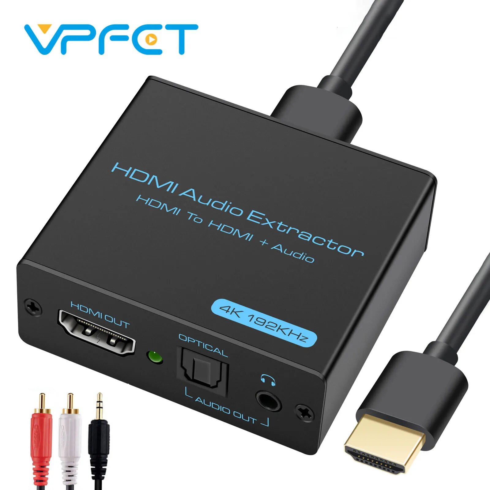 HDMI Аудиоэкстрактор 4K 3.5 мм AUX