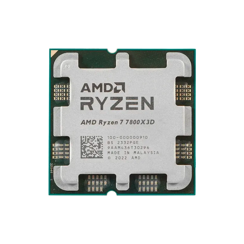 Процессор APU AM5 AMD Ryzen 7 7800X3D (8C/16T, 4.2/5.0GHz, 96MB, 120W, Radeon Graphic) OEM