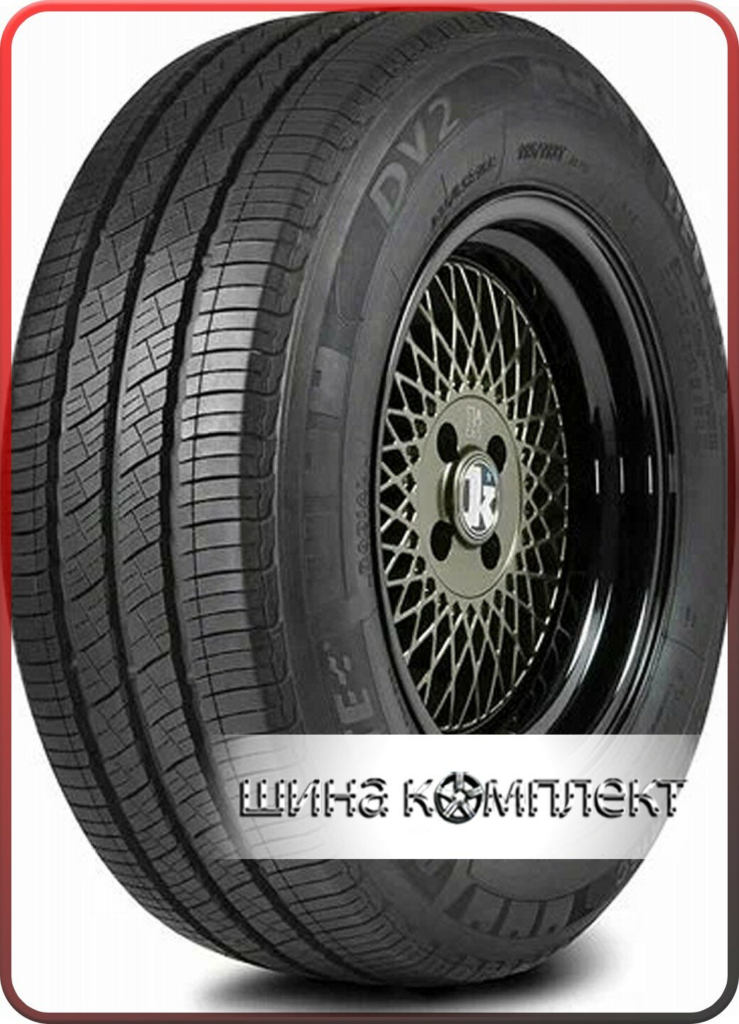Автомобильная шина Delinte DV2+ 185/75 R16 104S летняя для легкового автомобиля