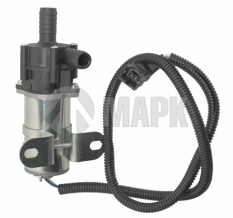 Электродвигатель с насосом, (d18мм), провод 75см на ПЖД 15.8106-15, 24 В, КамАЗ, МАЗ, урал