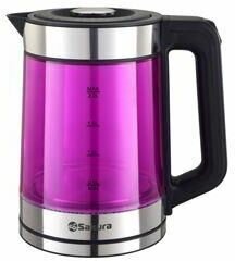 Чайник электрический SA-2746P 2л пурпурный