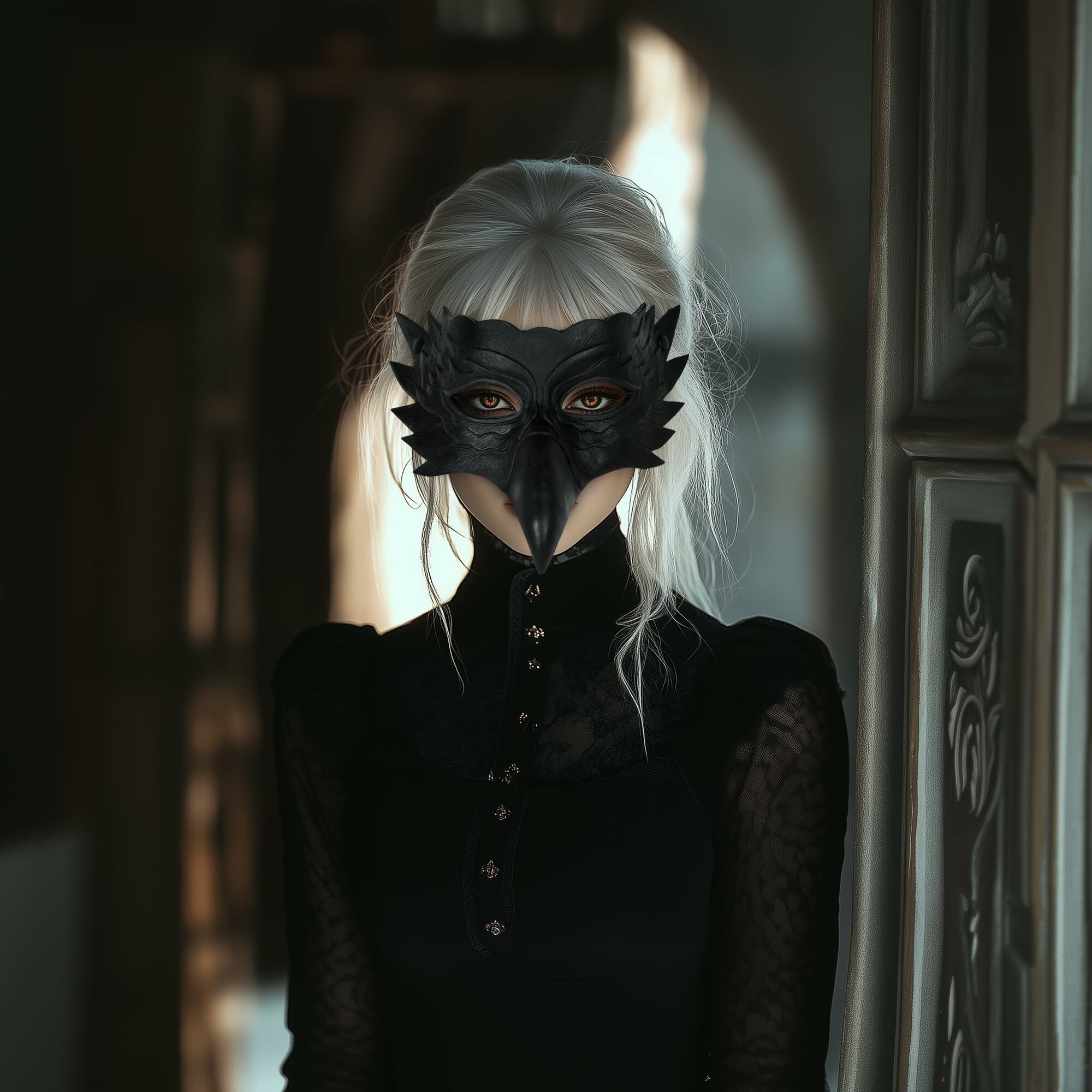 Маска ворона на Хэллоуин, маска птицы, маска орла, маскарадная маска для взрослых, товары для карнавальных вечеринок