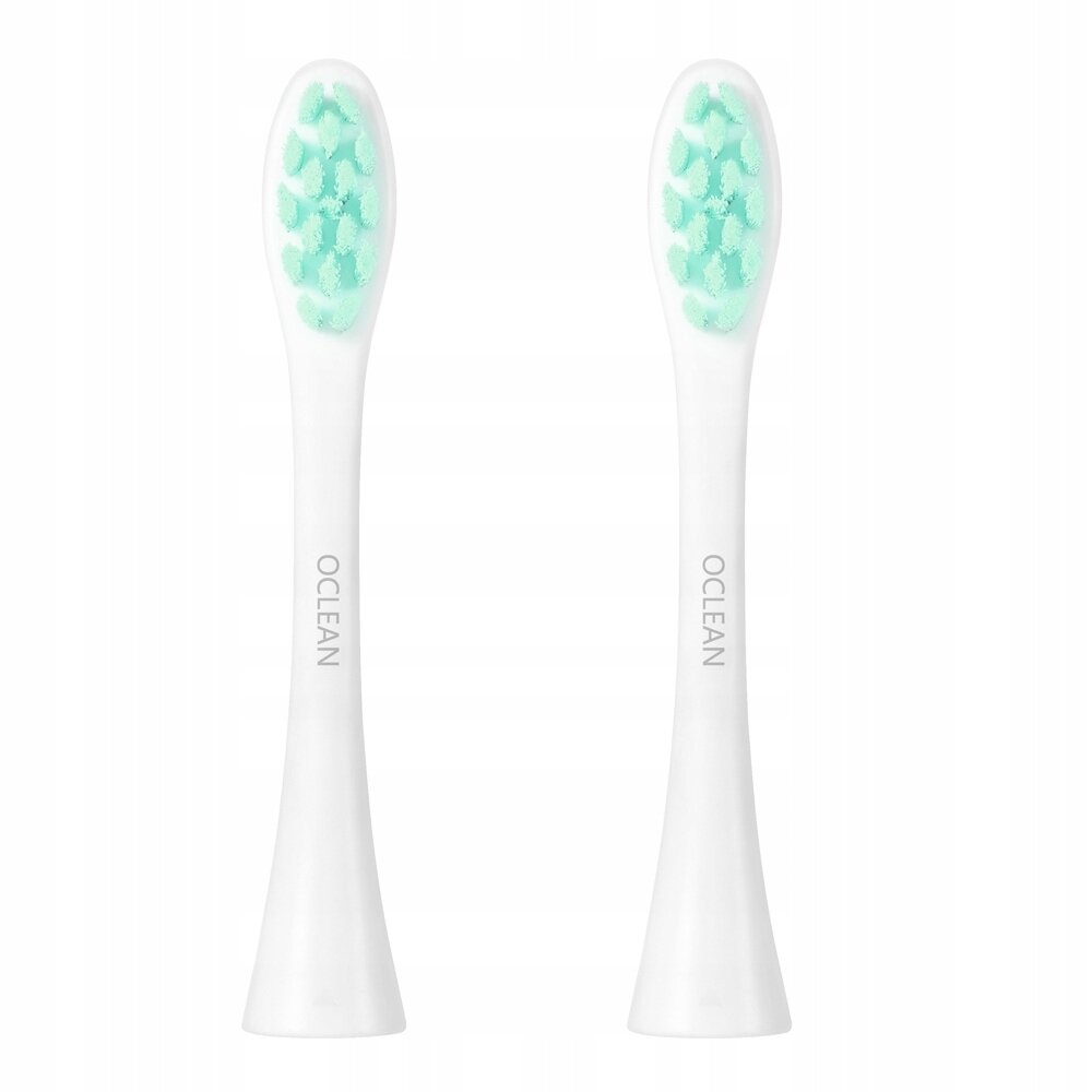 Комплект насадок P1S4 для зубных щеток Oclean (2шт, виридис - глубокая очистка)