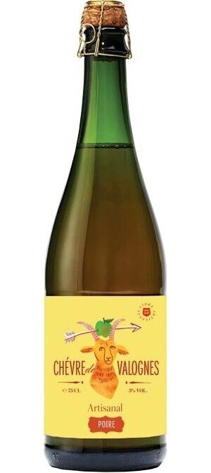 Сидр "Chevre de Valognes" Artisanal Poire, 0.75 л
