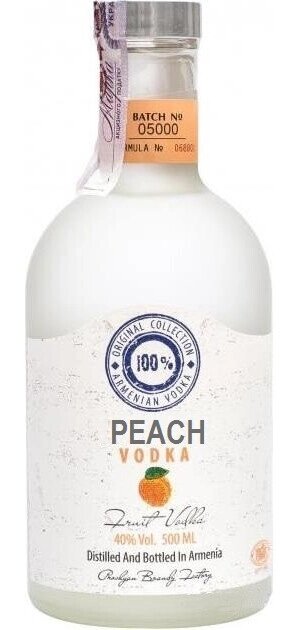 Водка "Hent" Peach, 6 шт, 0.5 л