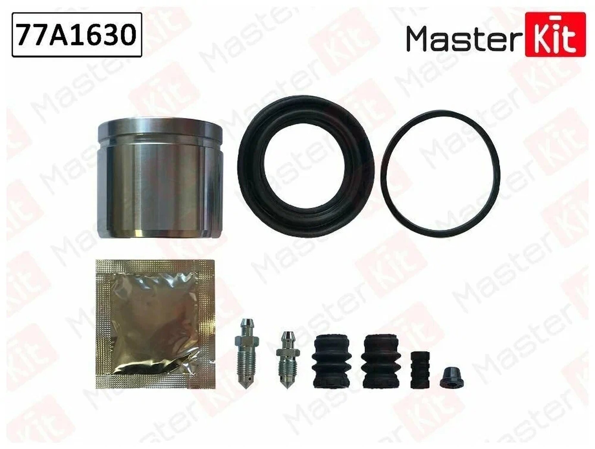 Ремкомплект тормозного суппорта + поршень Hyundai SONATA IV (EF) 1998 - 2005, Nissan JUKE (F, MASTERKIT 77A1630