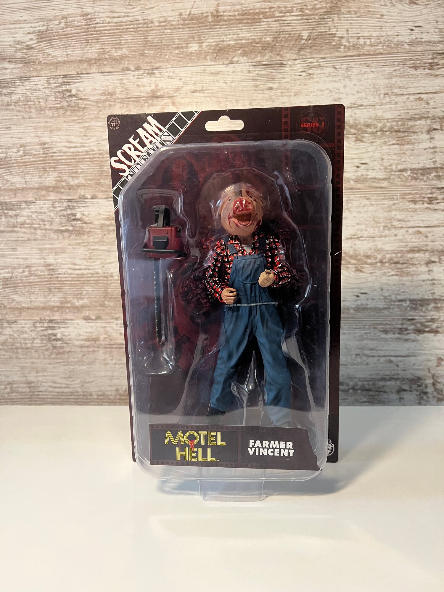 Фигурка фермер Винсент из мотель Хелл, Motel Hell, Farmer Vincent, 22 см, от Trick or Treat studios