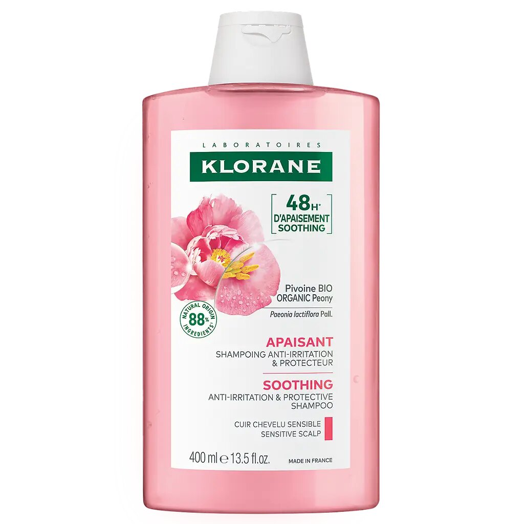 Klorane шампунь с органическим экстрактом Пиона успокаивающий 400 мл 1 шт