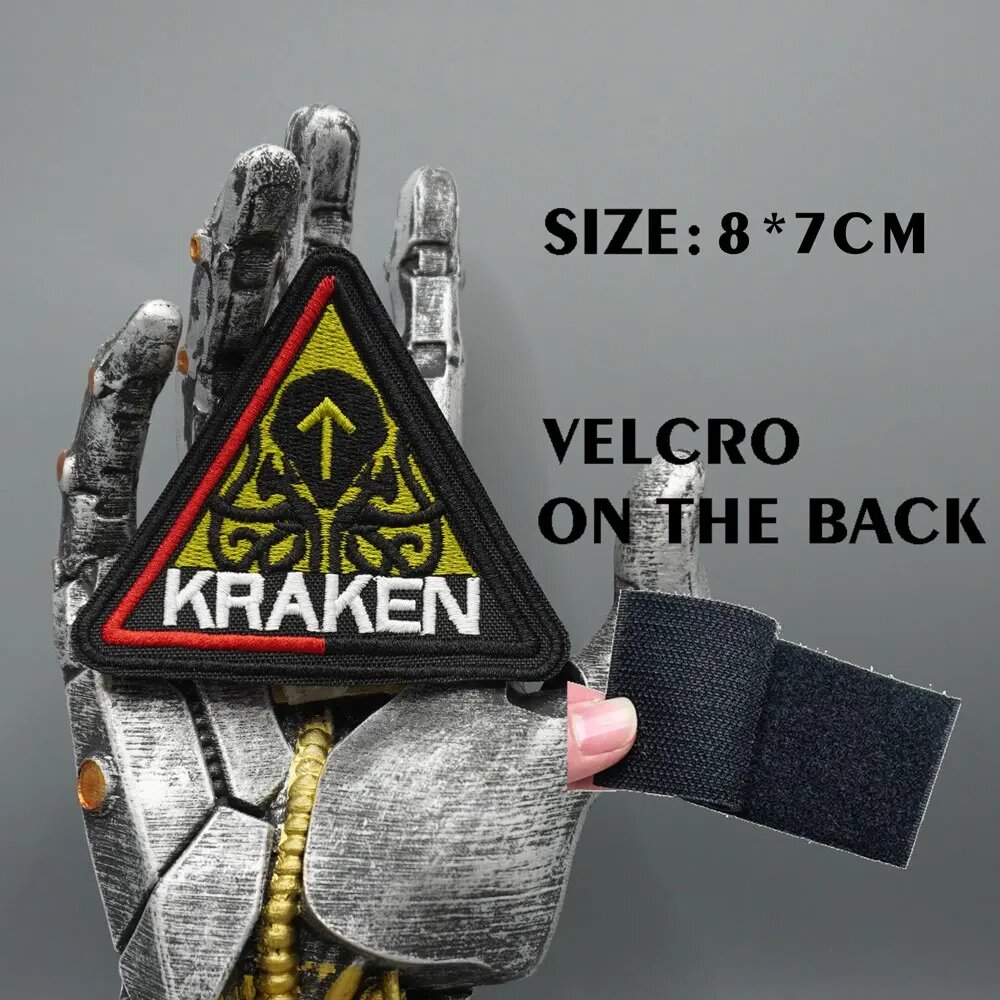 Тактические нашивки Kraken AG19-2 Velcro