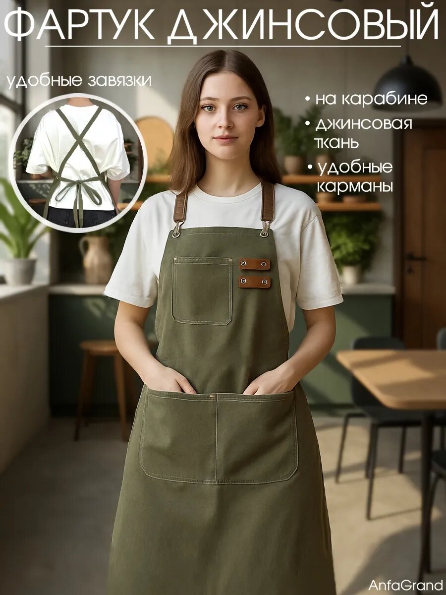 Фартук кухонный; официантов; женский; повара; мужской; бармена