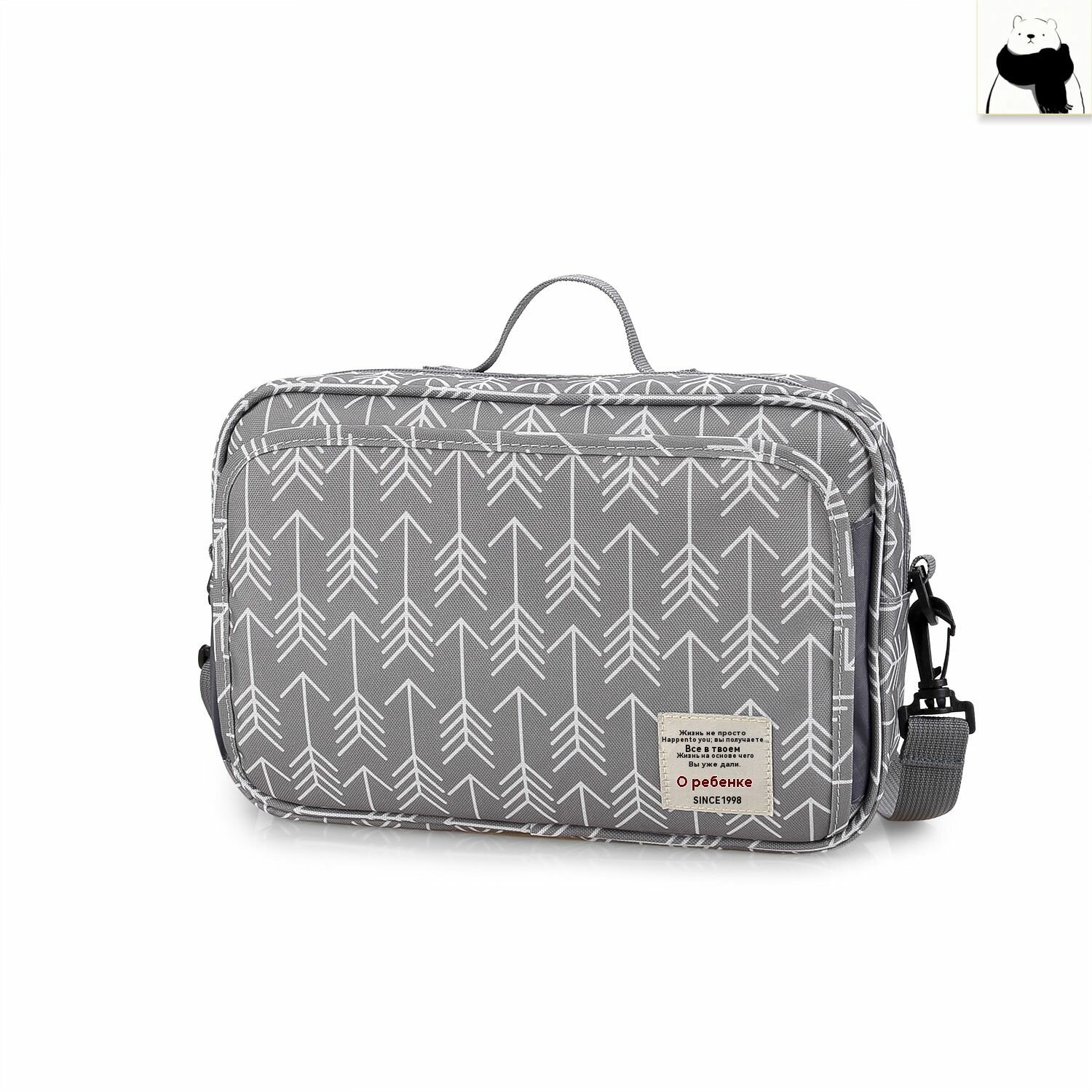 Diaper bag Сумка органайзер для коляски и мамы с термокарманами