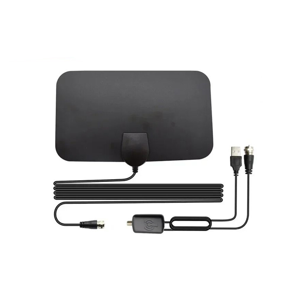 Цифровая телевизионная антенна DVB-T2 8K с усилителем, 3000 миль, 1080P, для автомобиля, путешествий на автодоме, умного телевизора для помещений