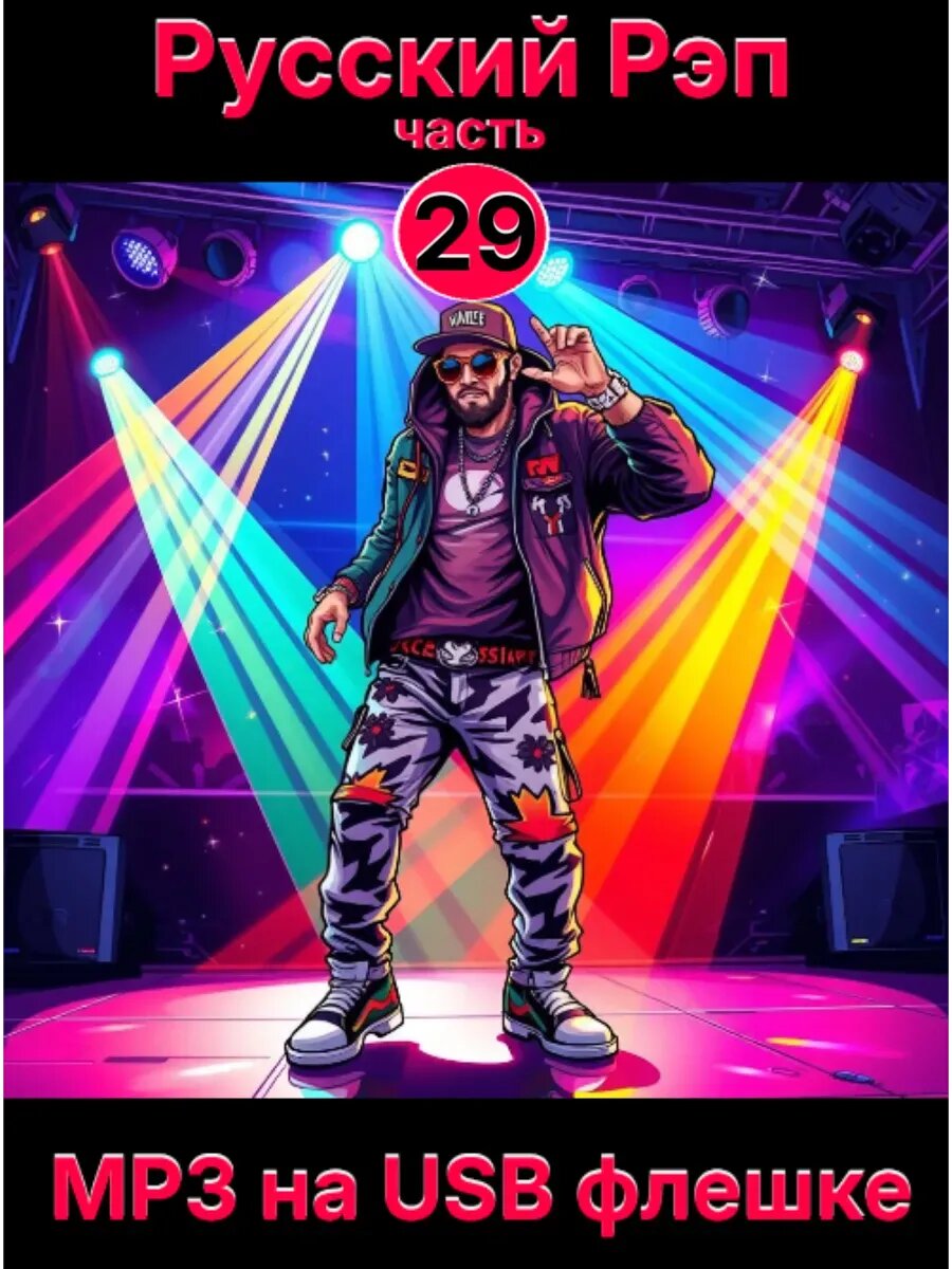 Русский Рэп, часть 29 (MP3 на USB)