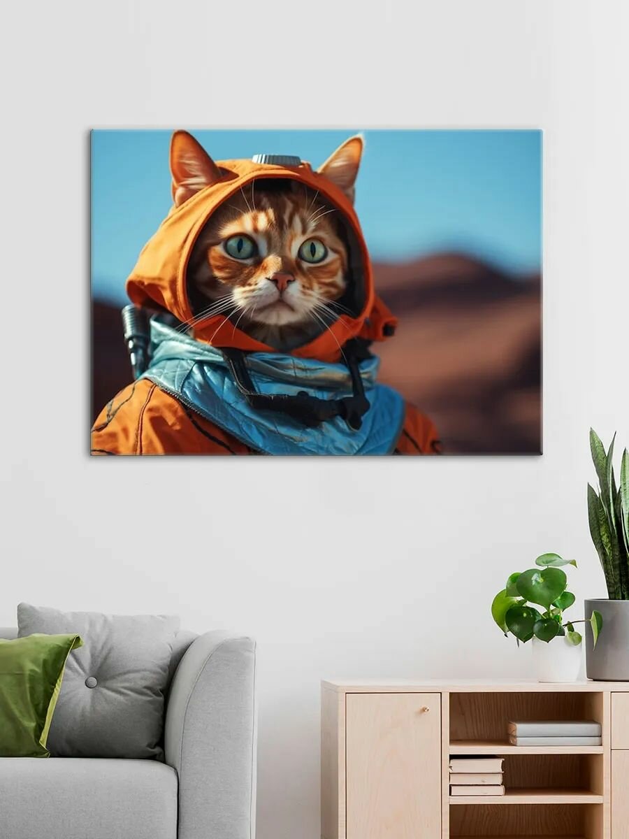 Картина на стену "Коты", 40х30 см