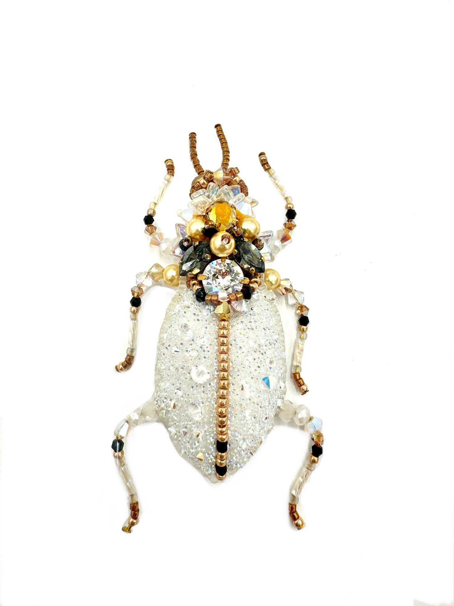 Брошь, Swarovski Zirconia