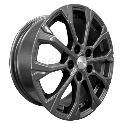 Литой колесный диск Khomen Wheels KHW1605 (Changan CS35 Plus) 6,5x16/5x110 ET46 D63,3 Gray