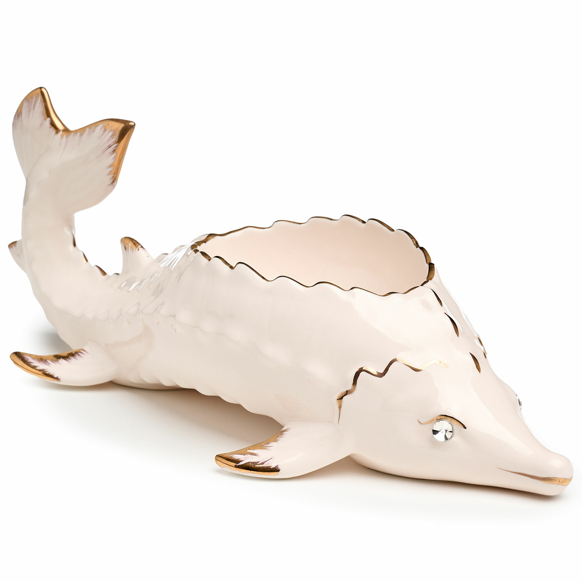 Икорница lefard золотая рыбка 25*9*7,5см KSG-58-1053