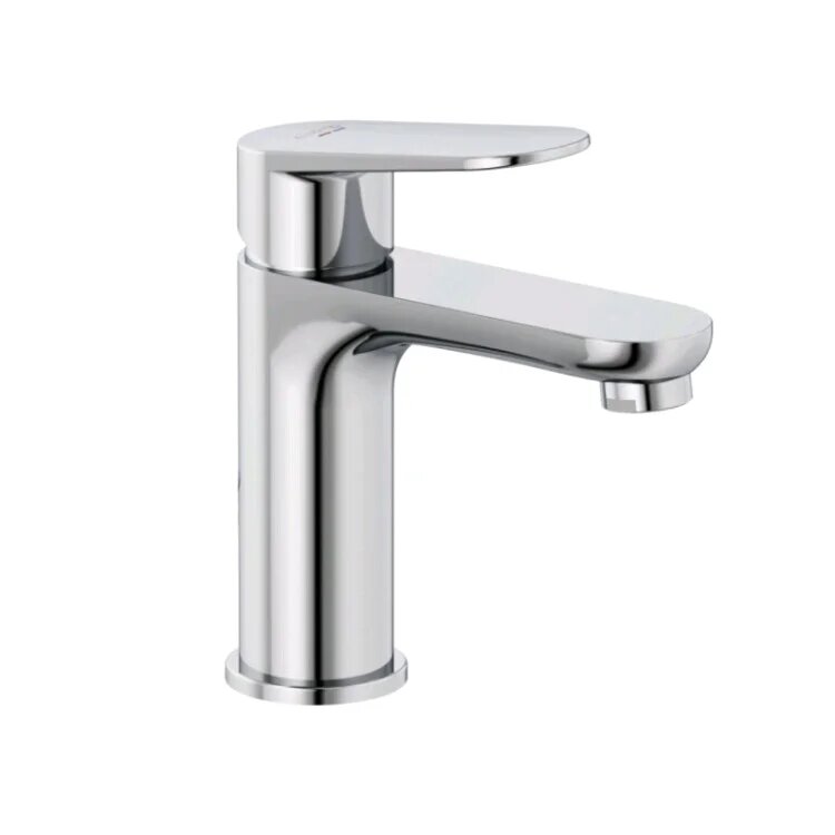 Смеситель для раковины Kludi X1 322880575 хром, глянцевый, кран для ванной в раковину, рычажный, с керамическим картриджем