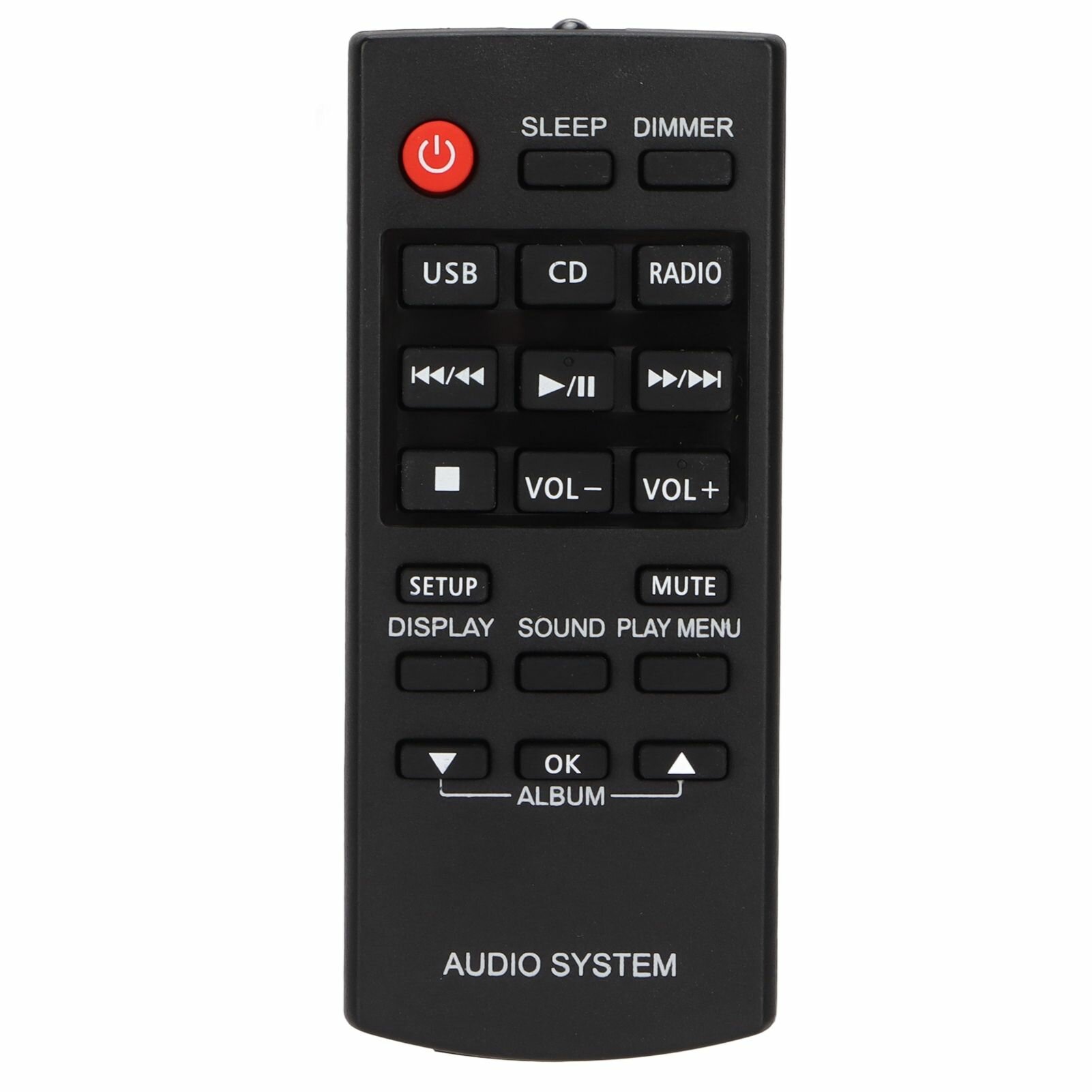 Пульт для аудиосистемы Panasonic N2QAYC000060, без батареек