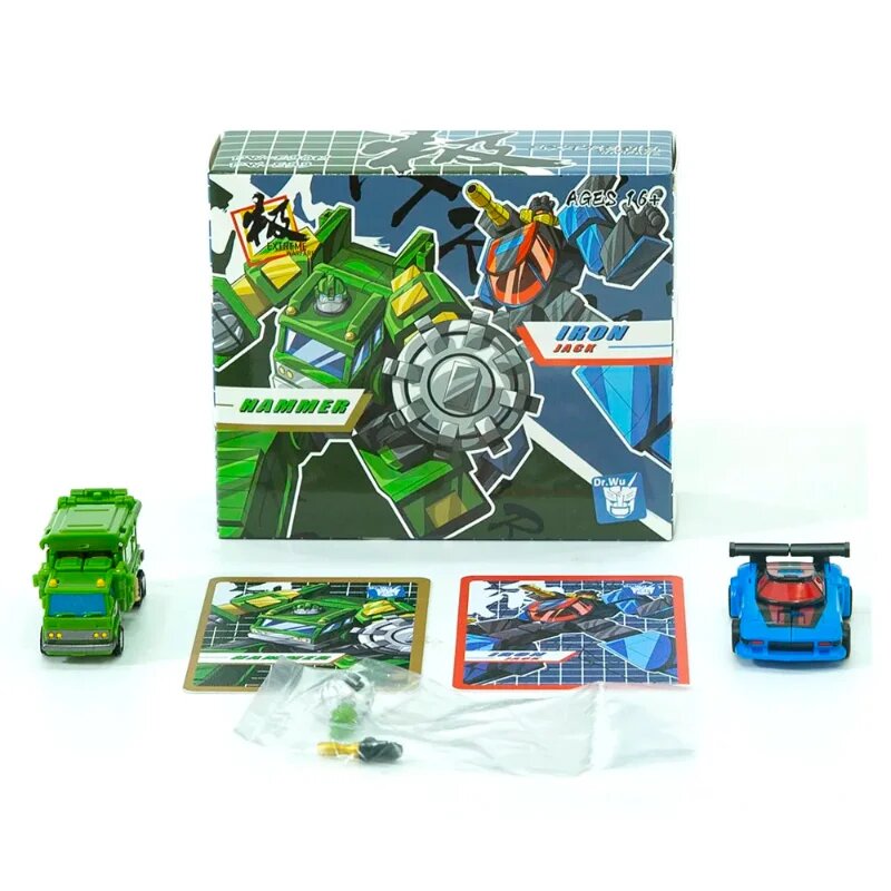 Фигурки Dr Wu Customs Extreme Warfare DW-E30M Iron Jack Wheeljack DW-E33 Hammer Bulkhead