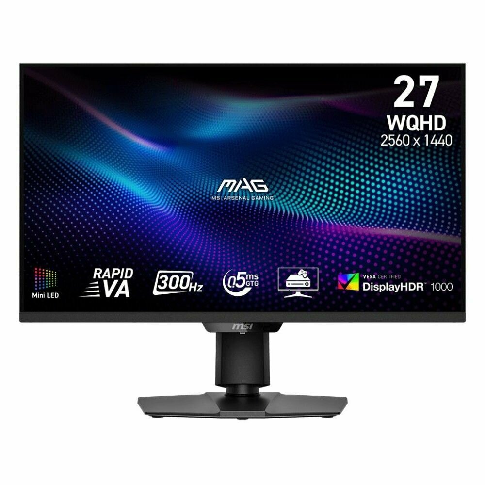 27" Монитор MSI MAG 274QPF X30MV, VA, 2560x1440, 300 Гц (9S6-3CF09H-028)