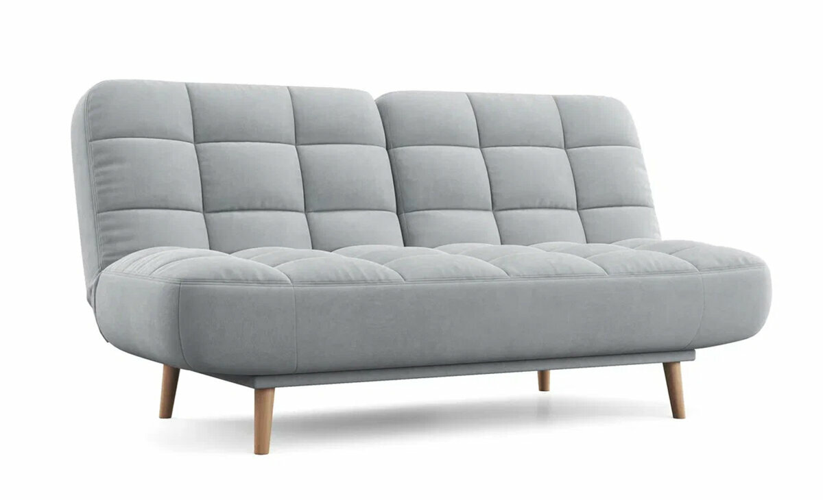 Диван Бадди, раскладной механизм клик-кляк, велюр Ultra Dove