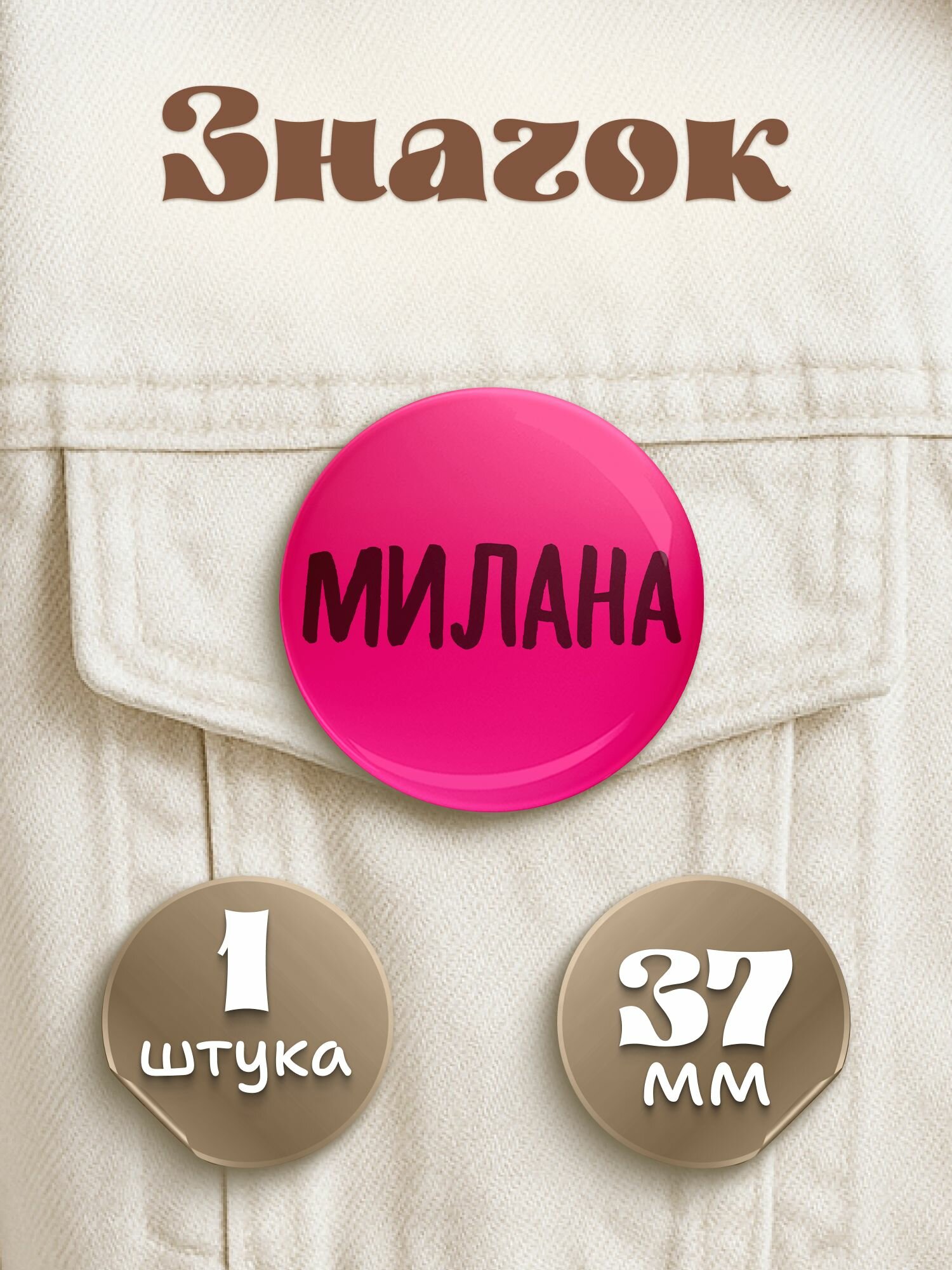 Набор значков