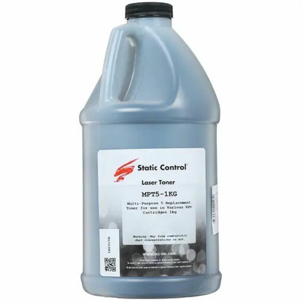 Static Control Расходные материалы SC Тонер для LJ 1200 4100 5000 UNI 1кг MPT5 - 1KG