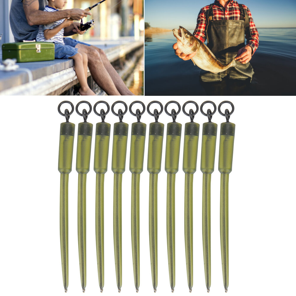 10 шт, рыболовные пакеты из ПВА, стержни, вставка, концевая клемма, длинная трубка, соединитель провода, снасти