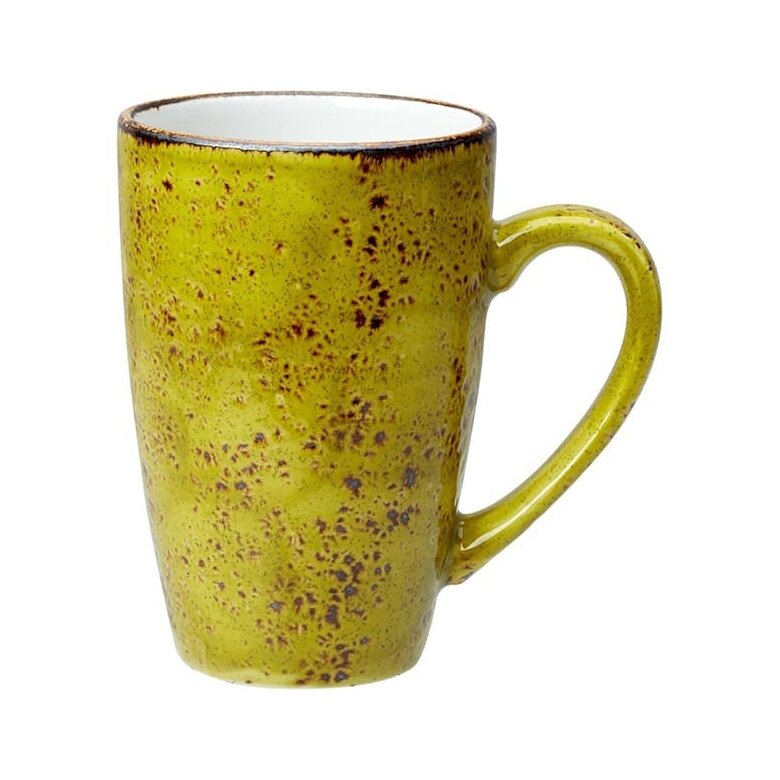 Кружка «Крафт Эппл», фарфор, 285 мл, жёлто-зелёный (Steelite)